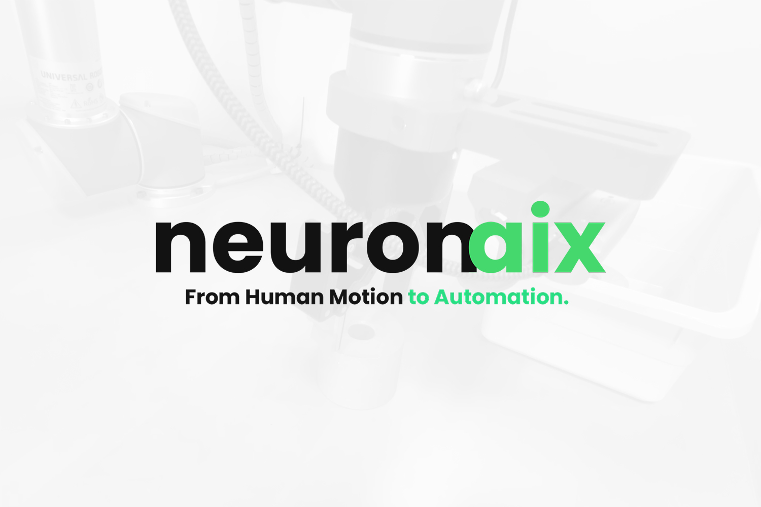 Neuronaix - From Human Motion to Automation